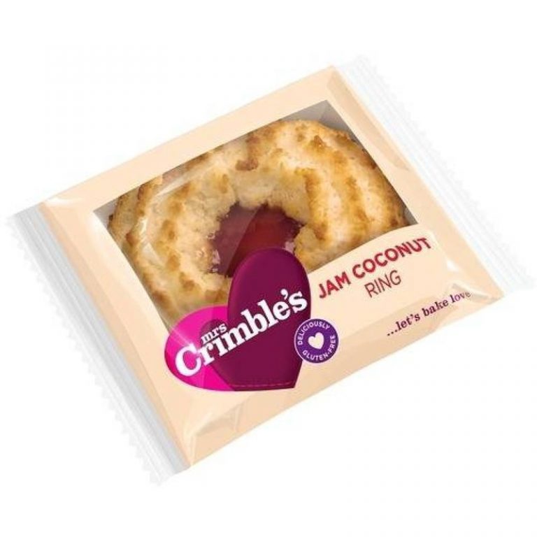 Mrs Crimble Jam Coconut Rings - Cookie Coach Company Ltd